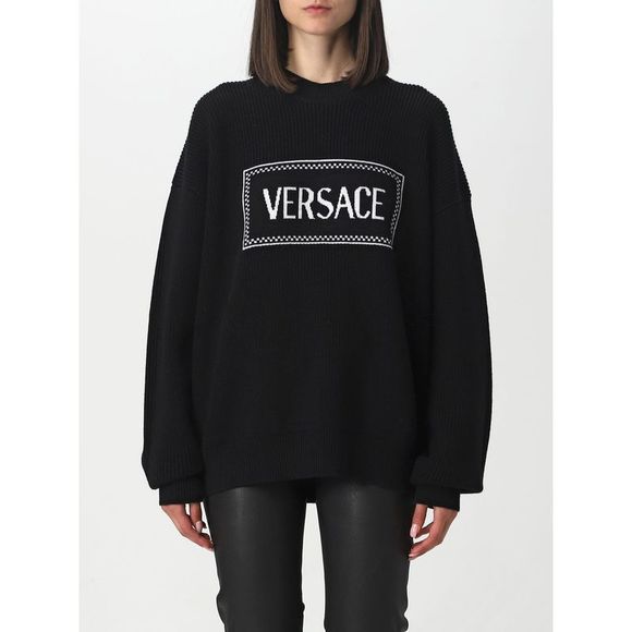 Versace | Sweaters | Versace Sweater Woman Black | Poshmark